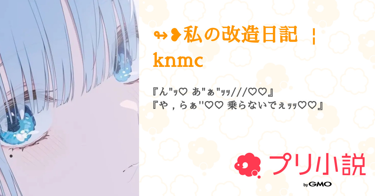 ↬ 私の改造日記 ￤knmc - 全2話 【連載中】（紀月 モモさんの夢小説） | 無料スマホ夢小説ならプリ小説 byGMO